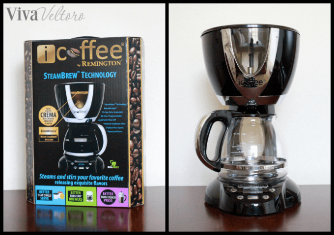 iCoffee Steam Brew Coffee Maker Review - Viva Veltoro