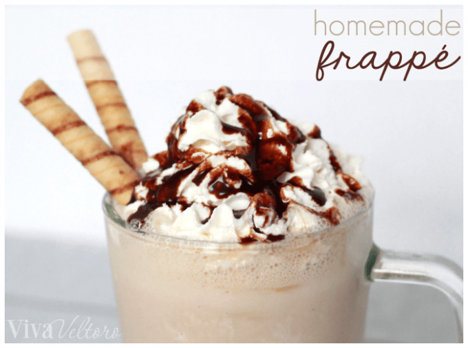 Homemade Frappe Recipe! - Viva Veltoro
