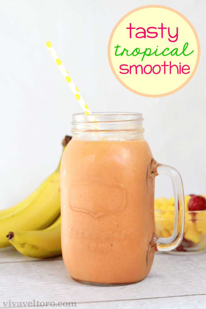 Tasty Tropical Smoothie Recipe! - Viva Veltoro