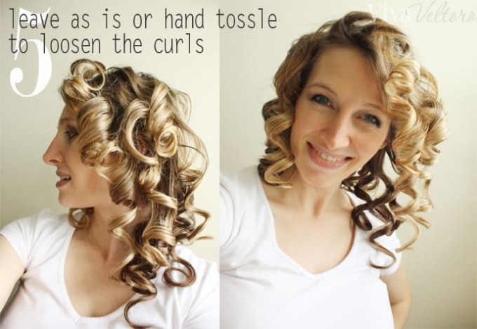 DIY Pin Curls Tutorial!