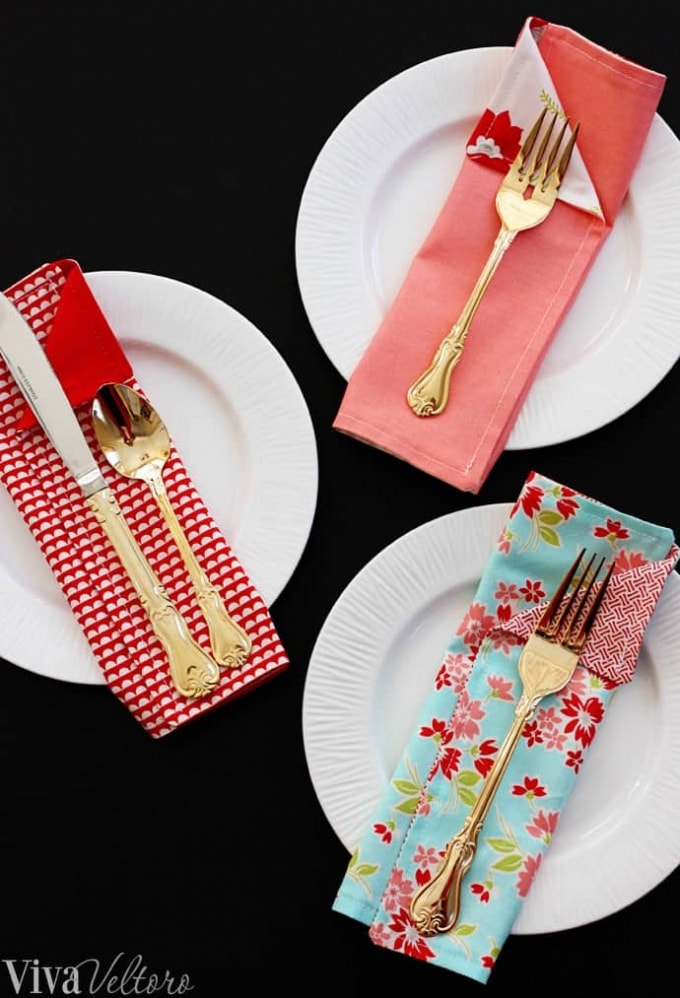 DIY 5-Minute Cloth Napkins Tutorial! - Viva Veltoro