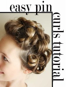 DIY Pin Curls Tutorial!