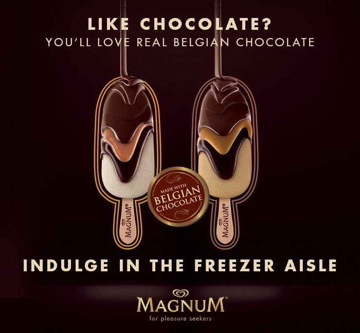 Indulge in REAL Belgian Chocolate with Magnum Ice Cream Bars! | vivaveltoro