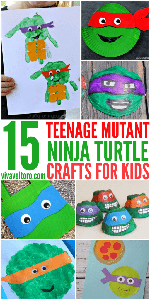 15 totally awesome Teenage Mutant Ninja Turtle crafts for kids! - Viva ...