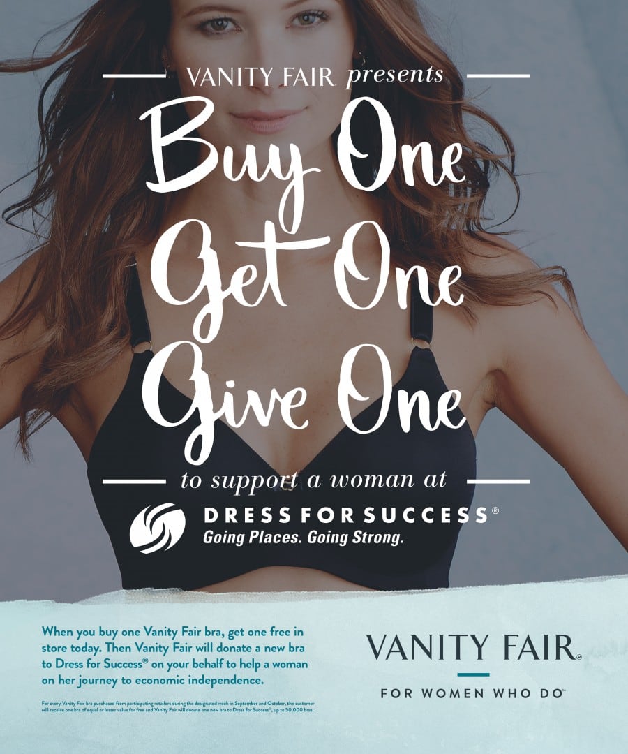 Help change a life with the Vanity Fair BOGOGO promotion! # ...