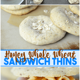Honey Wheat Sandwich Thins Recipe - Viva Veltoro