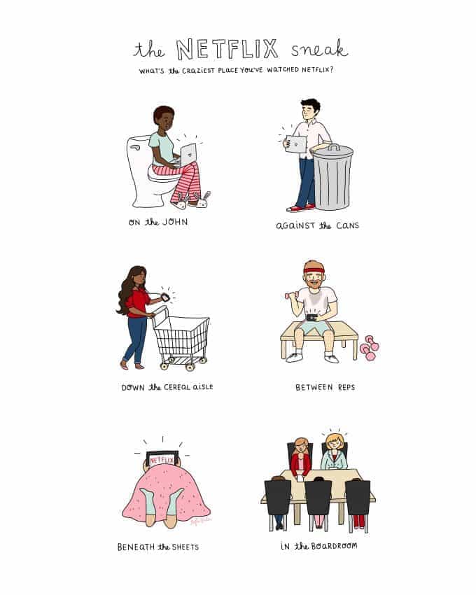 The Netflix Sneak - Where Have You Done It? #StreamTeam - Viva Veltoro