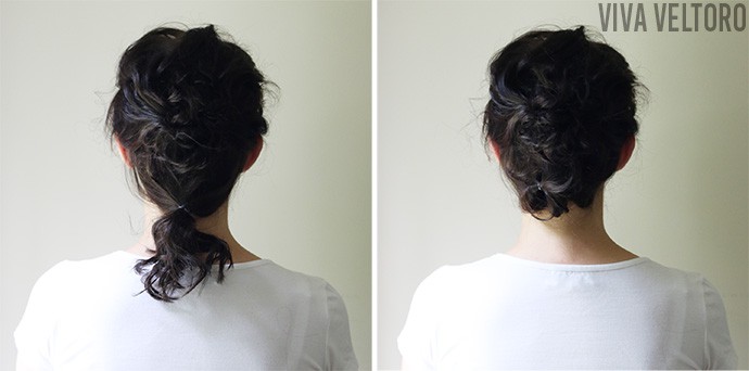 Mock French Braid with High Volume for Short Hair Tutorial