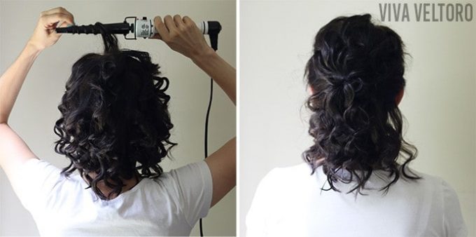 Mock French Braid with High Volume for Short Hair Tutorial