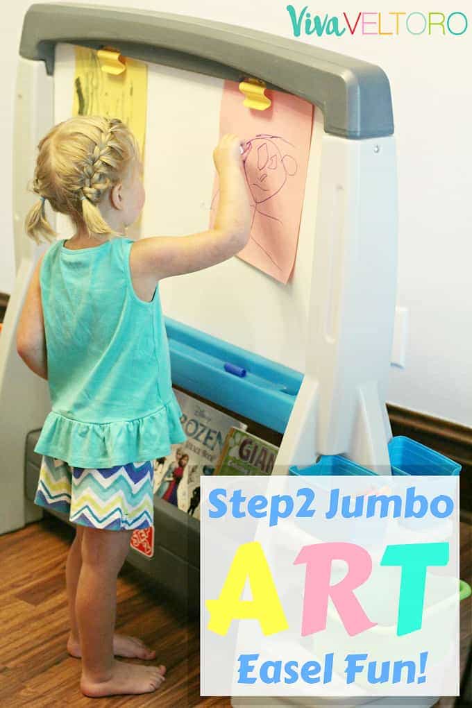 The Perfect Easel for Kids - The Step2 Jumbo Art Easel - Viva Veltoro