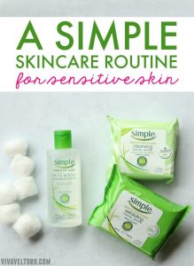 My Simple Skincare Routine - How To Care For Sensitive Skin - Viva Veltoro