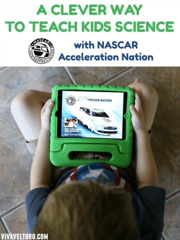 NASCAR Acceleration Nation - A Clever Way to Teach Kids Science! {PLUS ...
