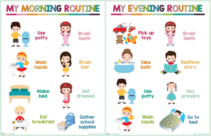Daily Routine Free Printables
