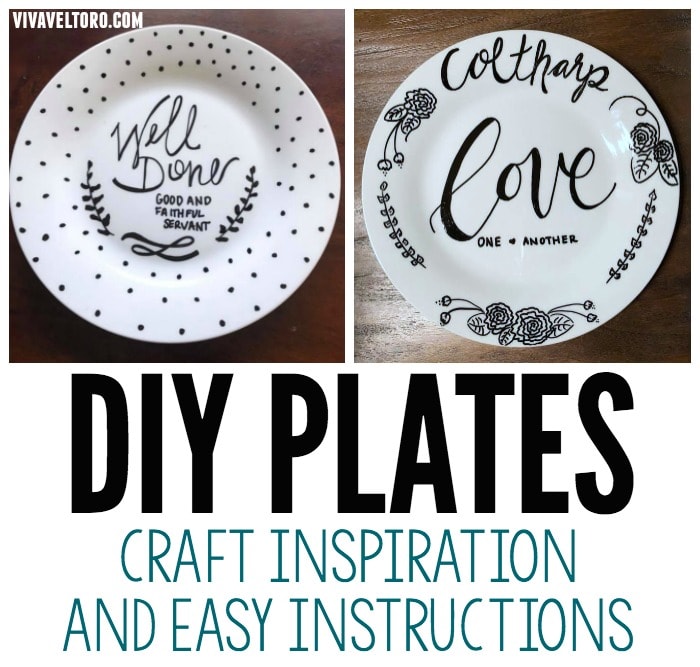 Dollar Store Crafts | DIY Sharpie Plates - Inspiration and Instructions ...