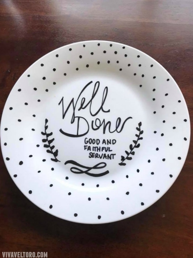 DIY Sharpie Plates - Inspiration and Instructions - Viva Veltoro