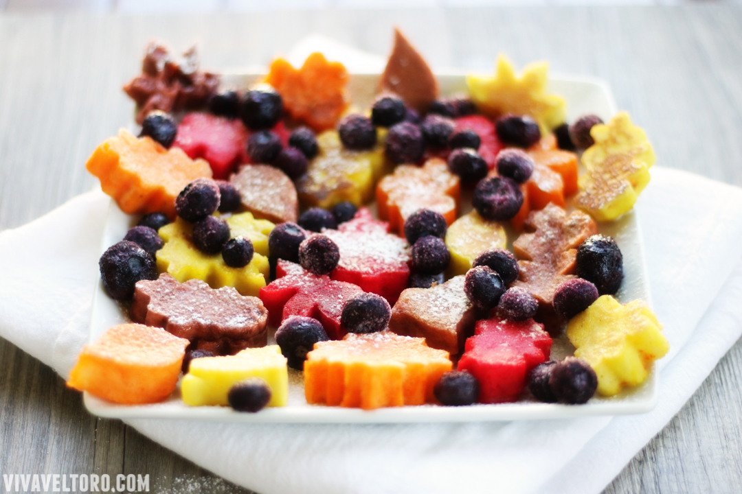 Hello, Fall! How to Make Colored Pancakes In Festive Shapes! - Viva Veltoro