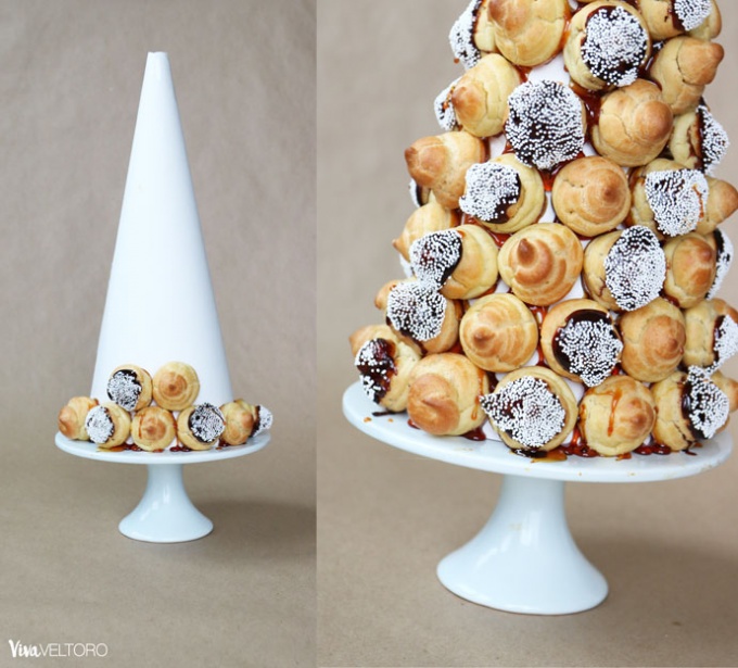 Make Your Own Croquembouche Cream Puff Tower!