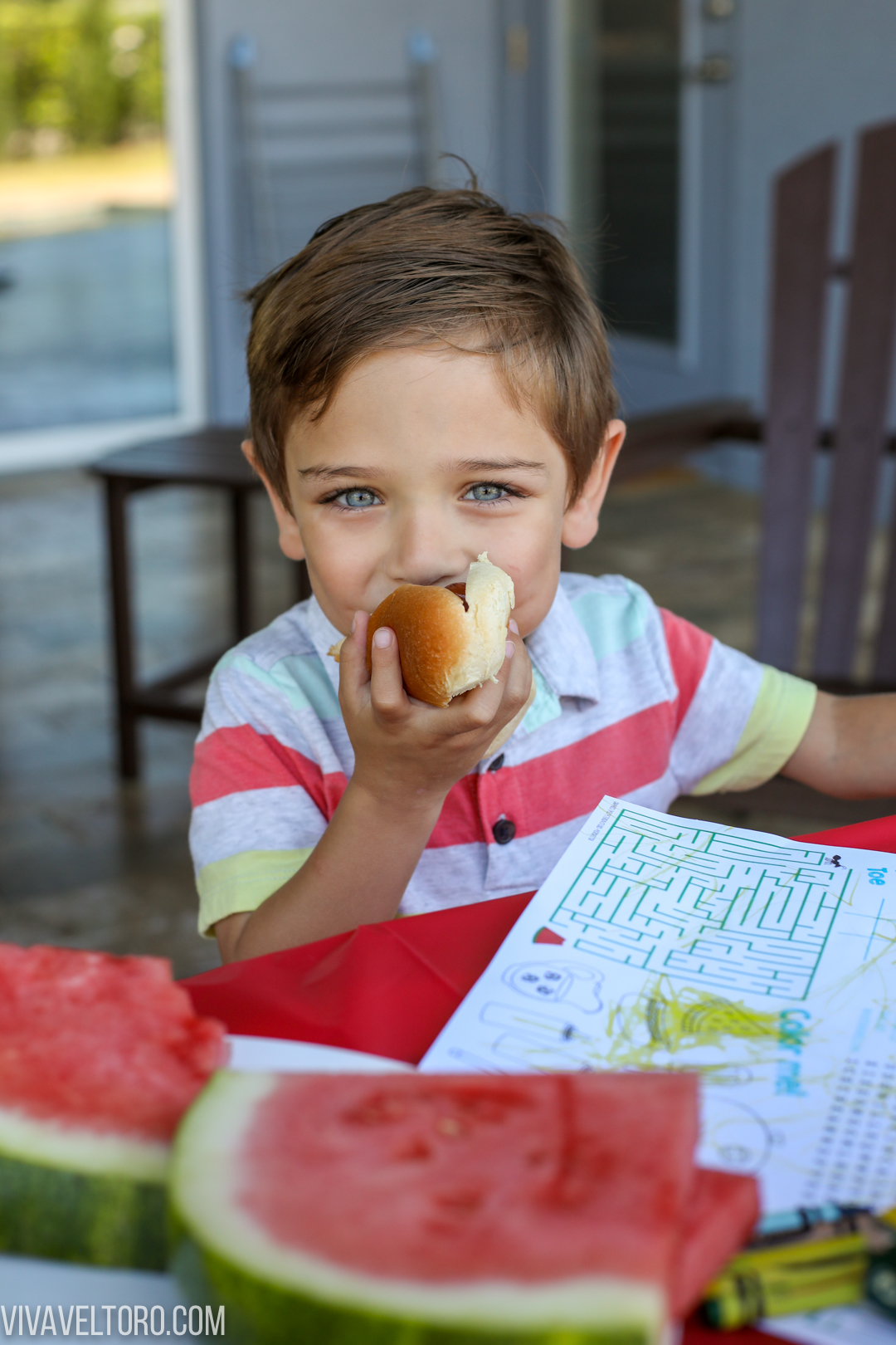 Free Printable BBQ Activity Sheet - Viva Veltoro