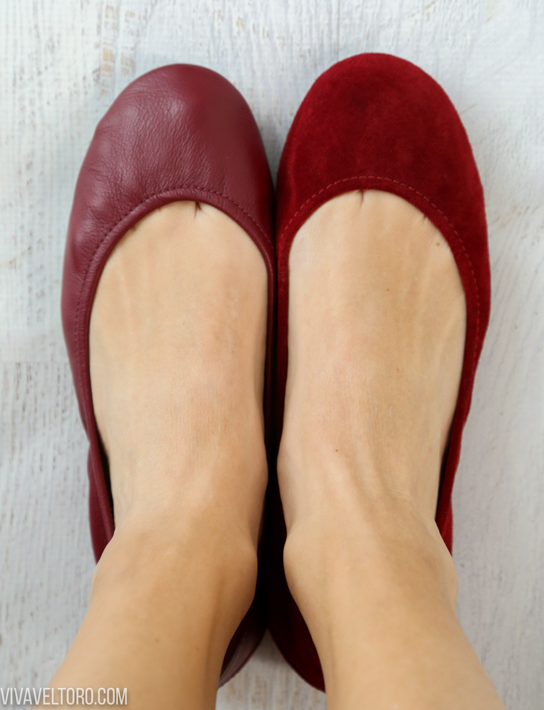 Rouge Tieks - How I'm Styling These Suede Ballet Flats - Viva Veltoro