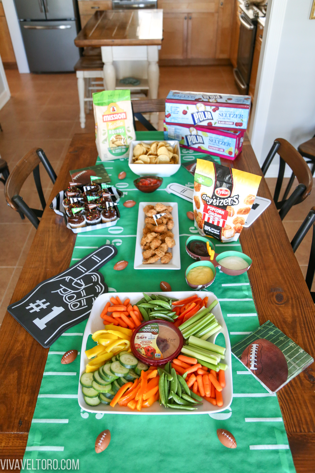 Football Party Foods | Quick and Easy Appetizer Ideas! - Viva Veltoro